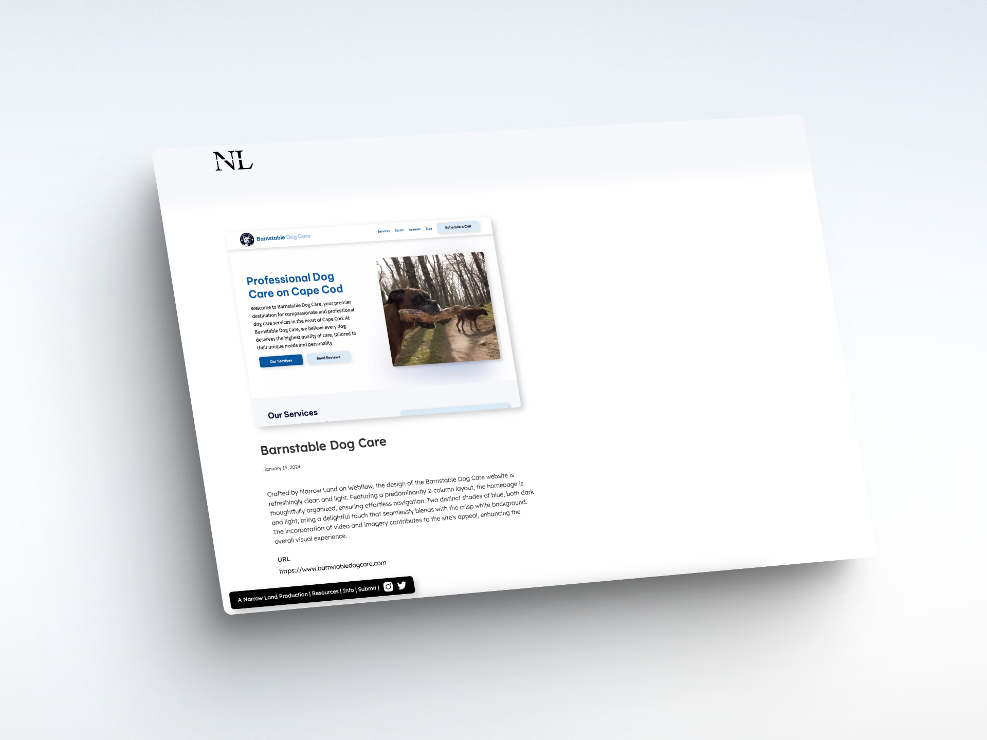 Minimal Blog Post Design by Matt Clark | Layers