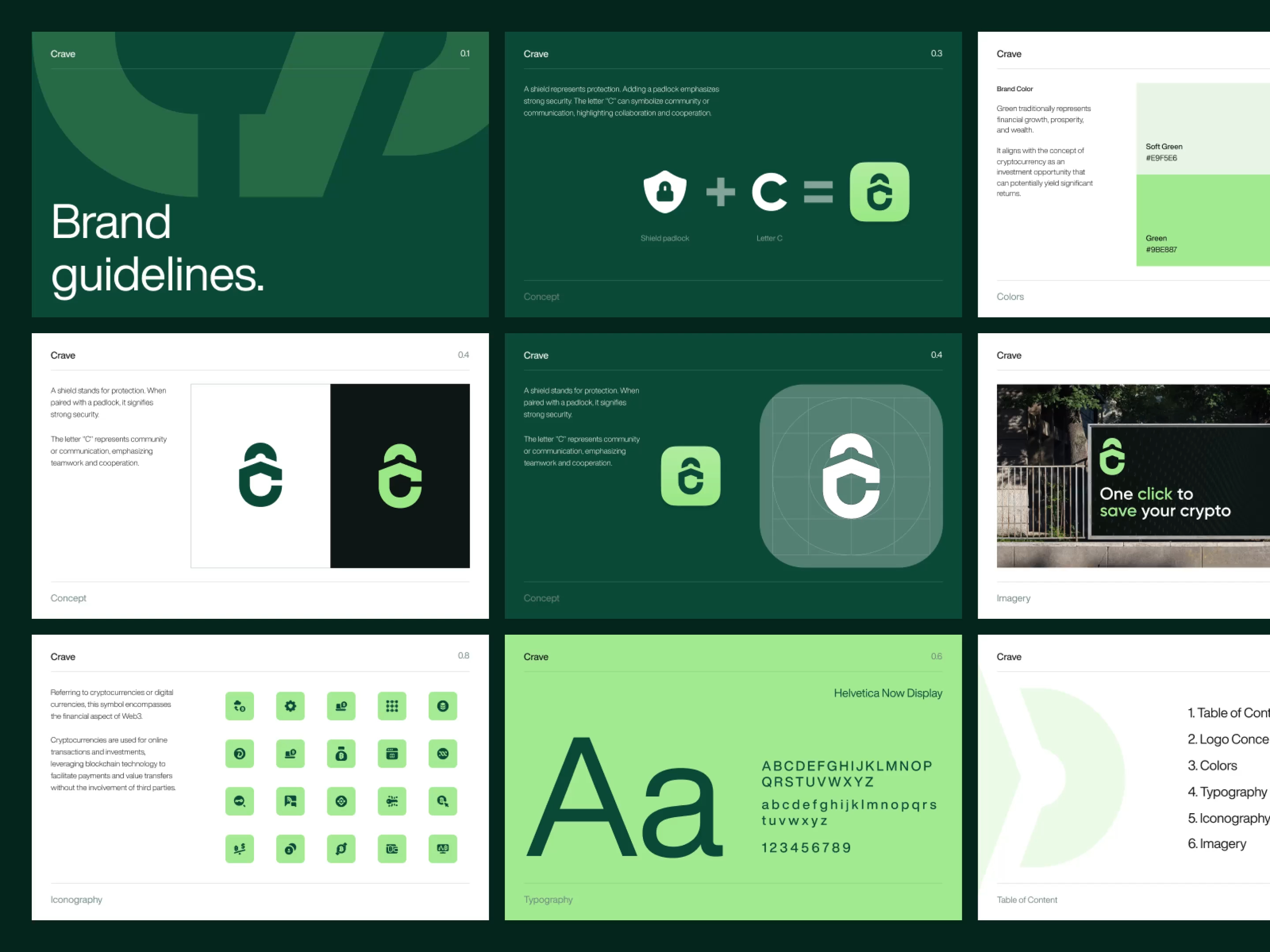 Crave - Brand Guideline by Uxerflow | Layers
