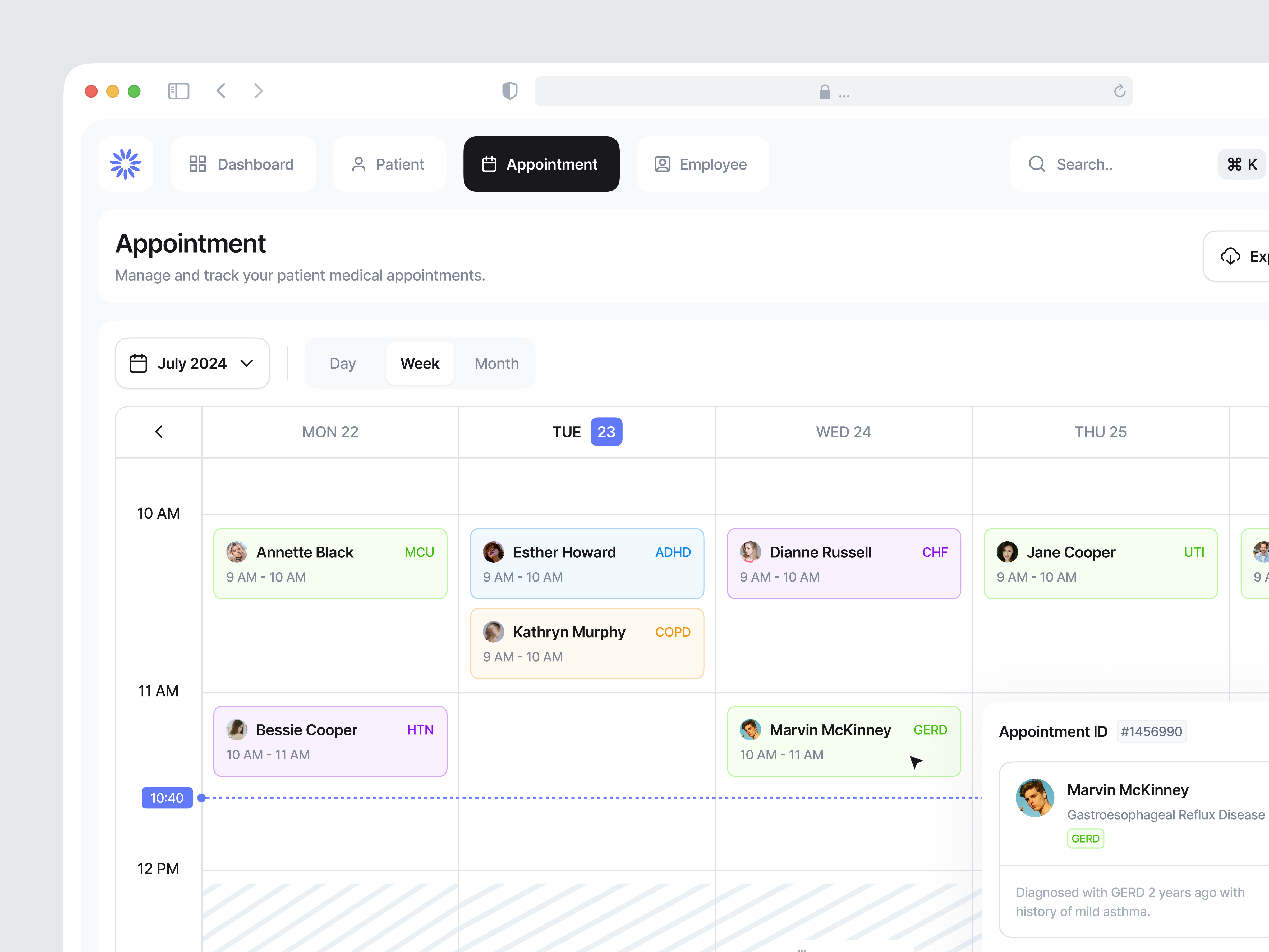 MediCare - Appointment Page by Pickolab Studio | Layers