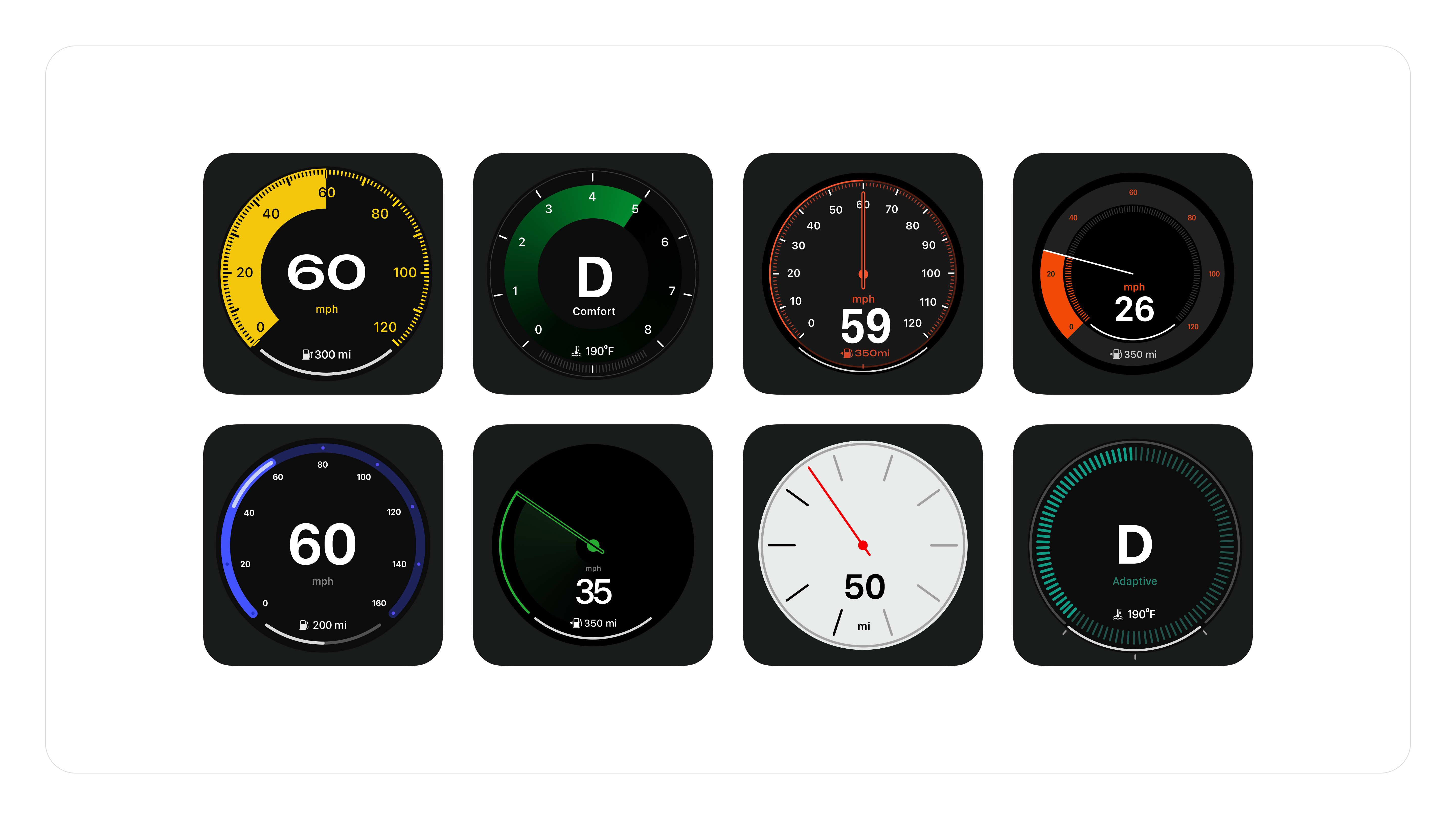 Apple CarPlay Instrument cluster by Oyeleye Ogunsanya | Layers
