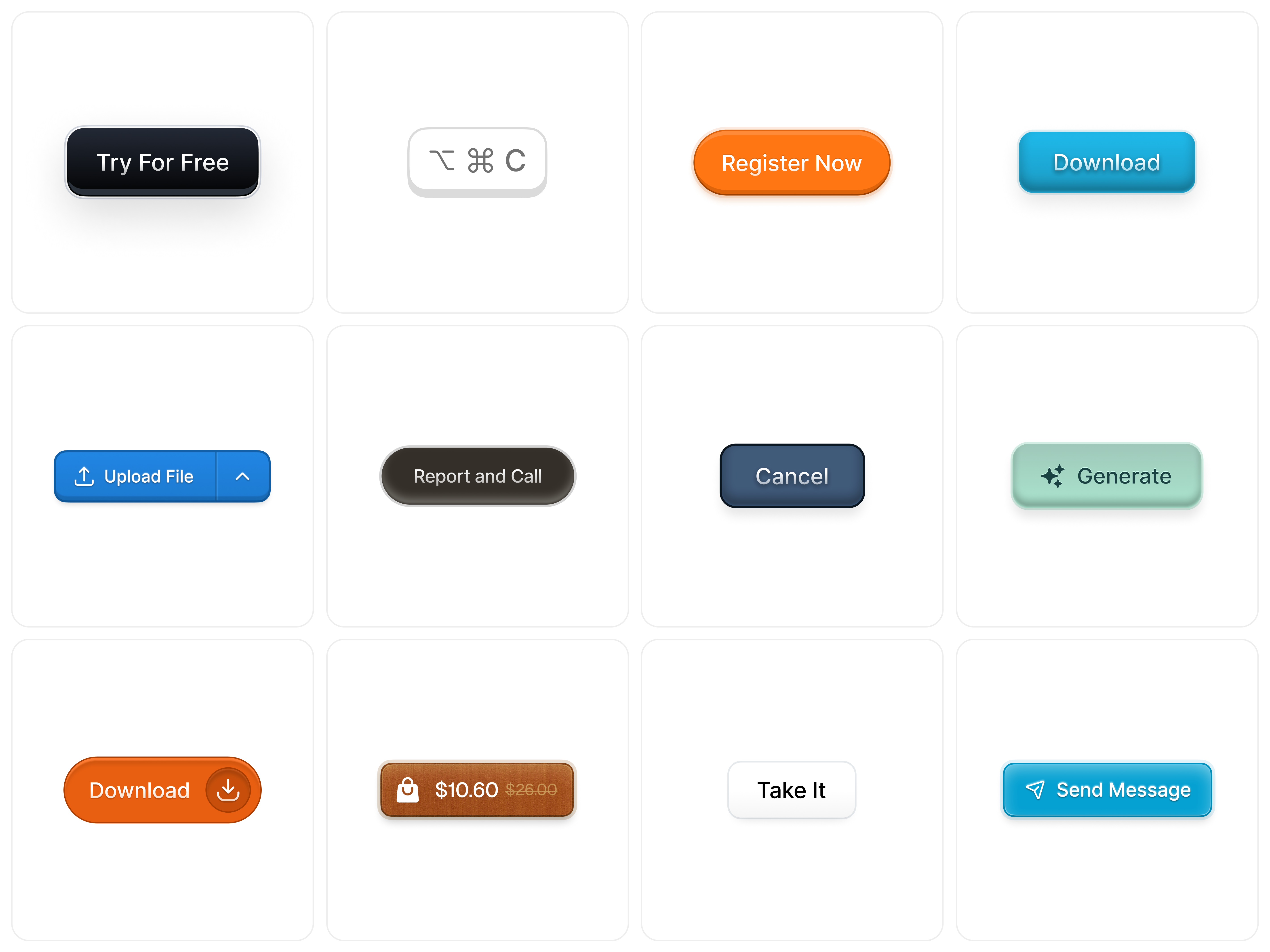 Button Gallery by Farrel Putra | Layers