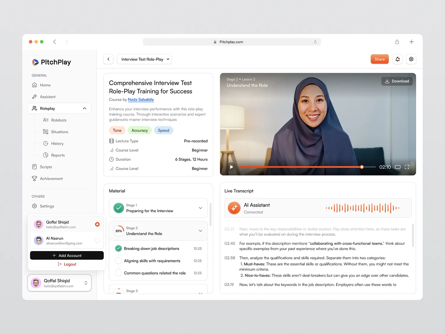 Online Course Web App by Cansaas Design Agency | Layers