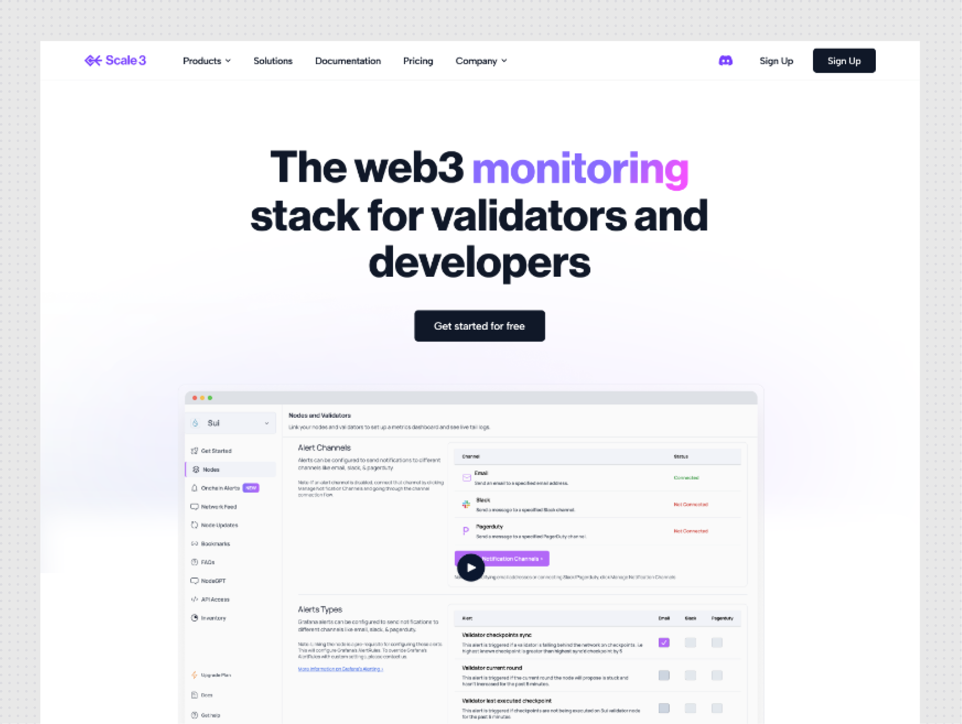 Scale3 landing page concept by Mayowa Adegbuyi | Layers