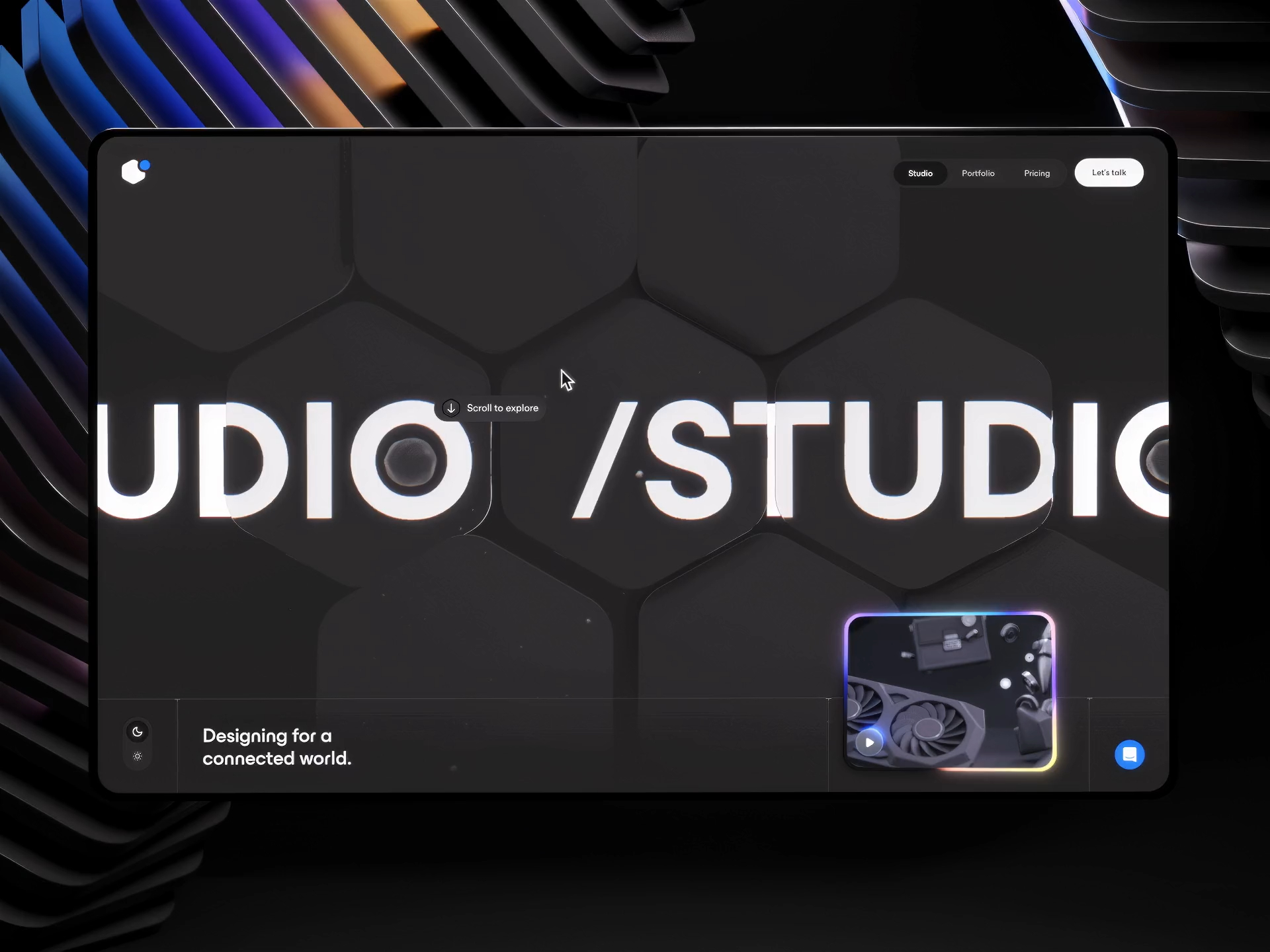 UI8 Studio — Interactive Website by Ilya Kostin | Layers