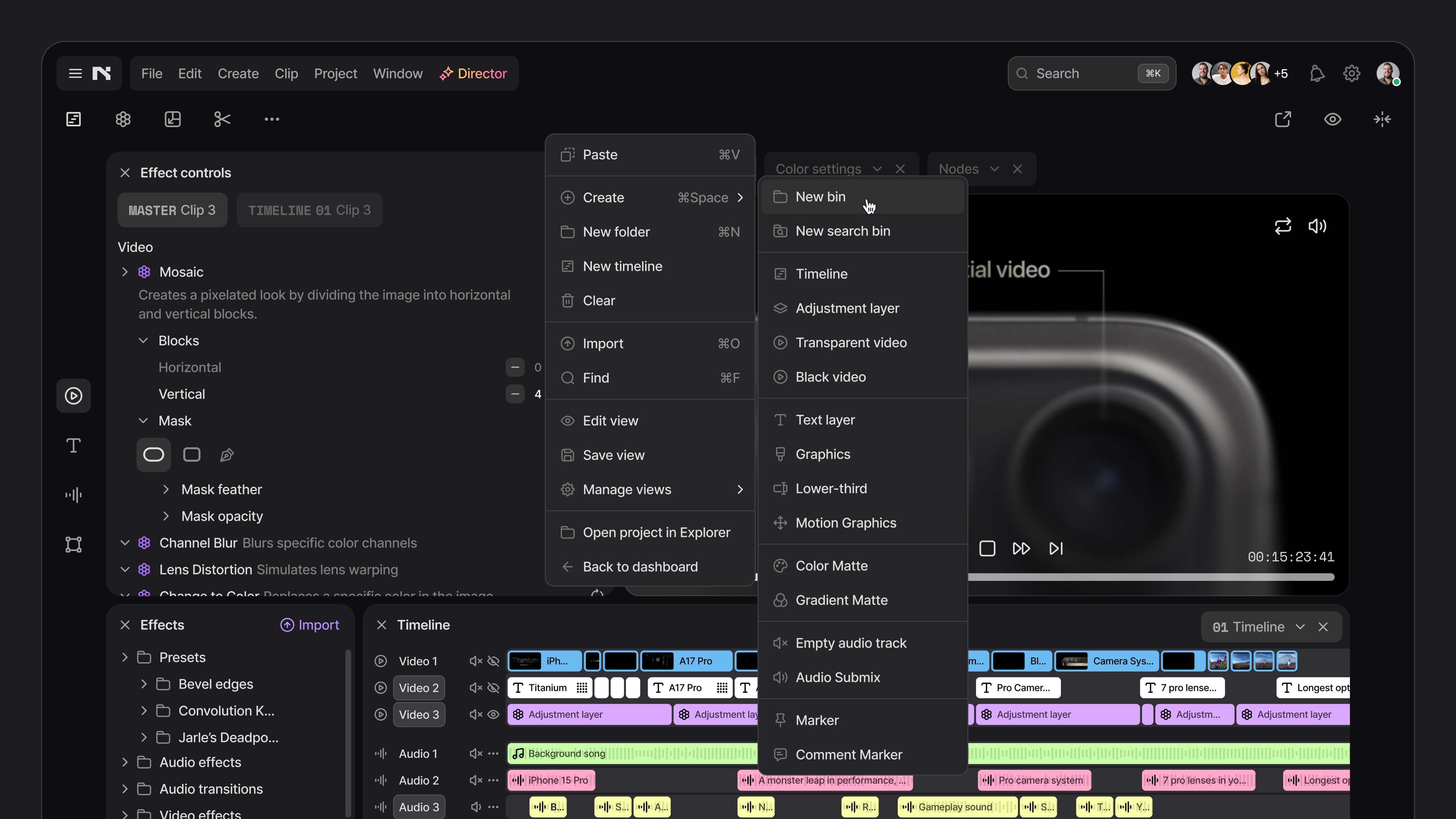 Nort - Video editing, made collaborative by Daniel Simeonov | Layers