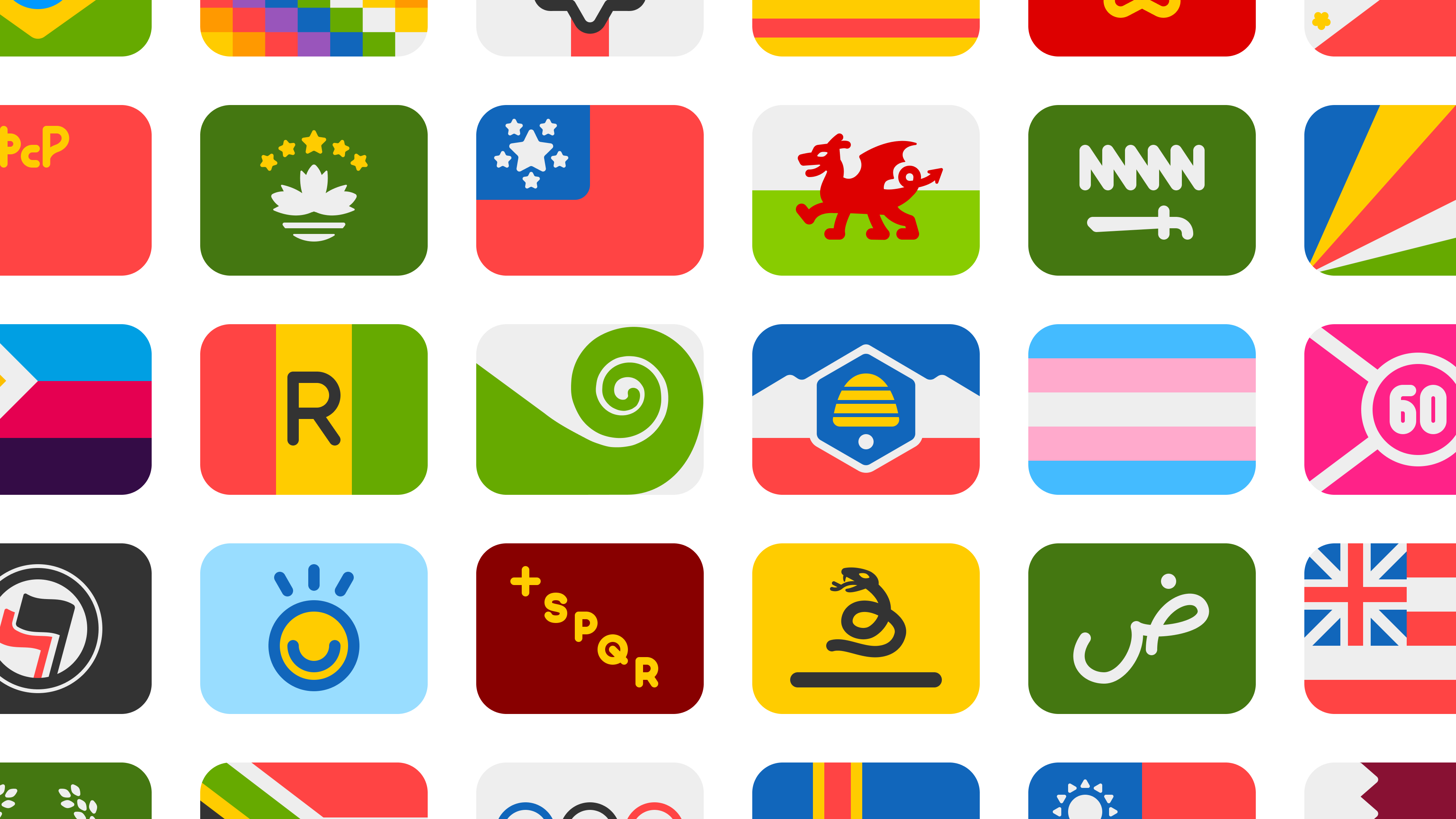 Latapals Flags by Adrian Keim | Layers