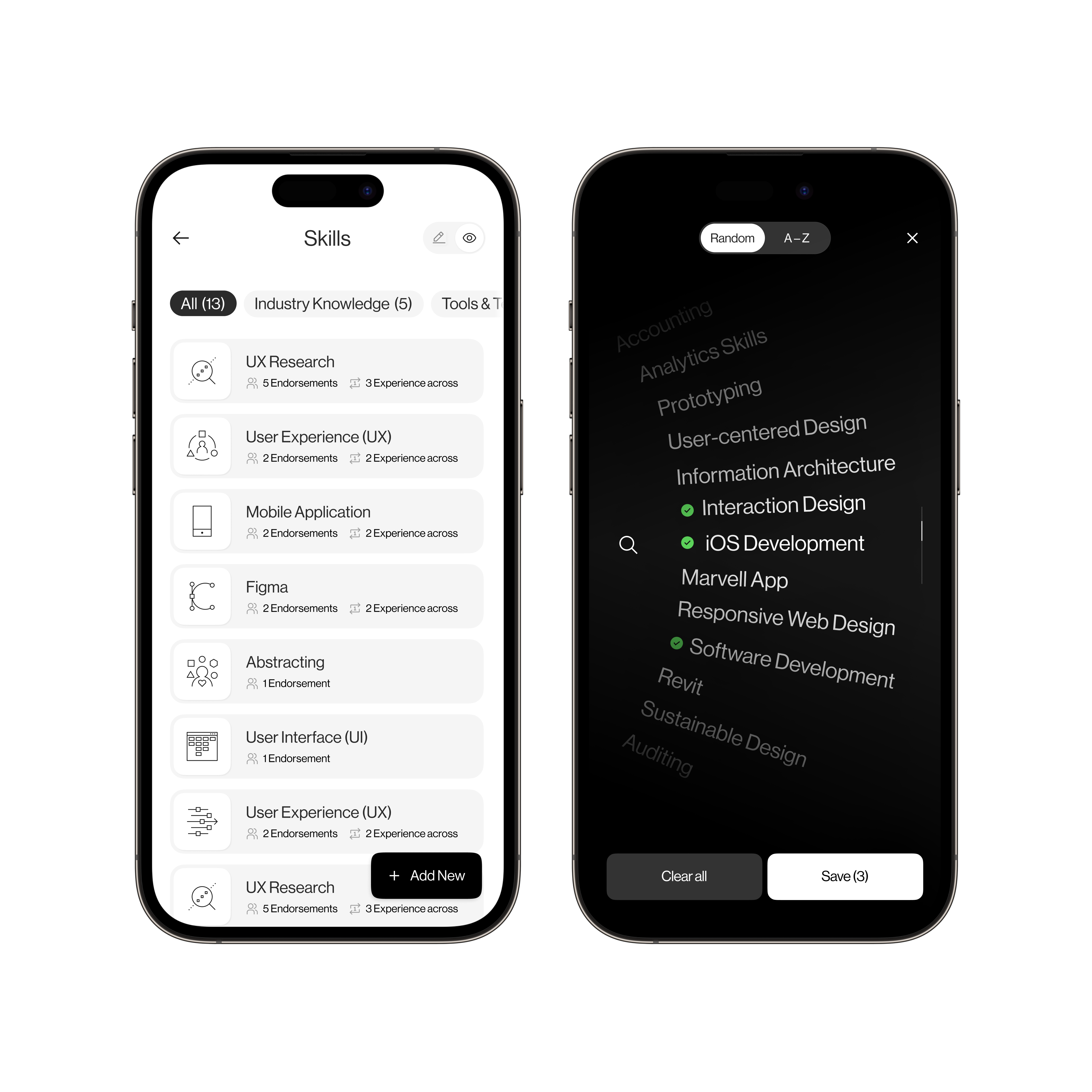 Update skills set | CV Builder by prosku.a | Layers