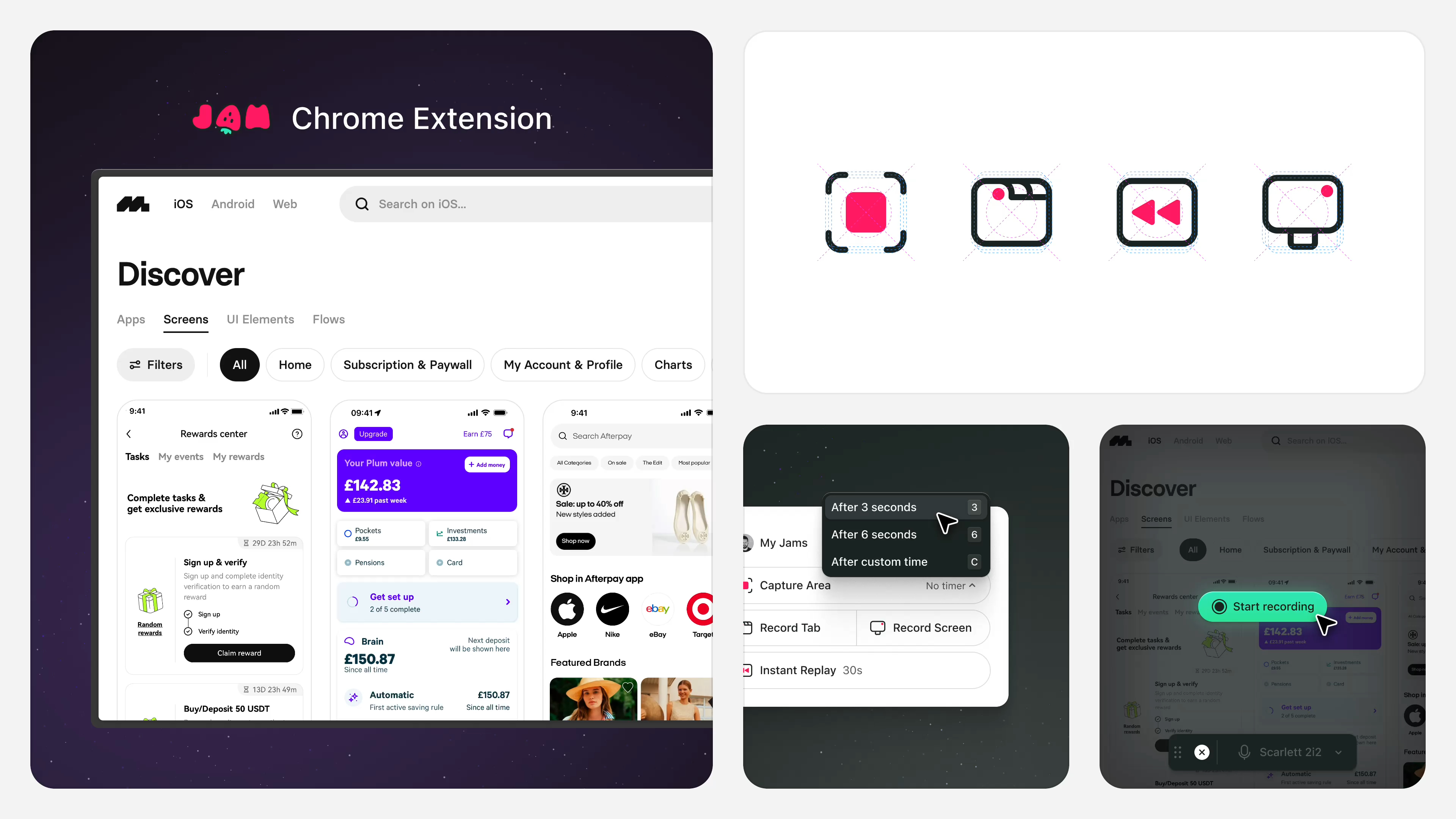 Jam 🍓・New icons set & UI/UX Concept by Christophe Bouche | Layers
