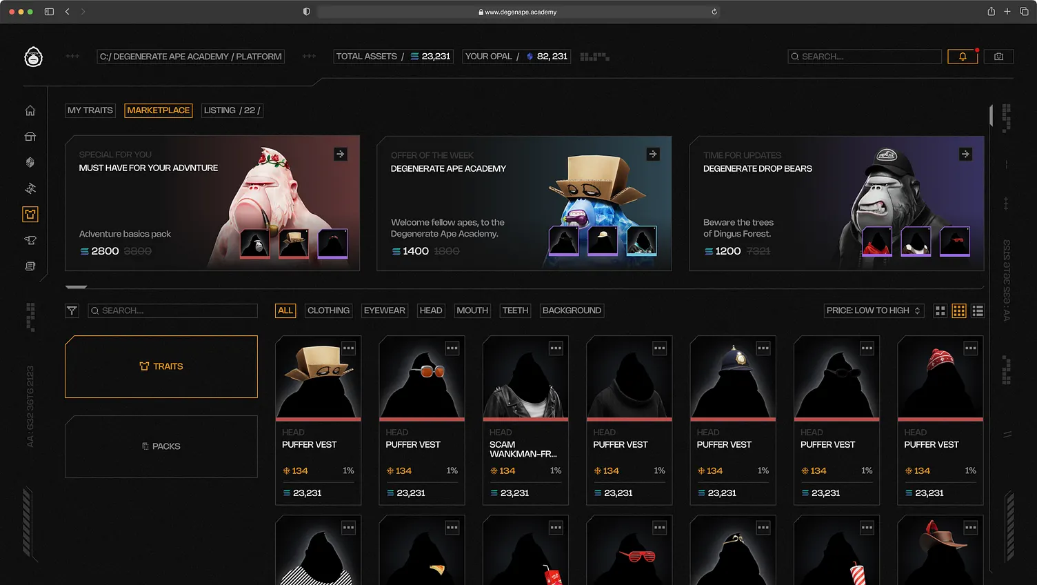 Design for NFT Platform by Zajno | Layers