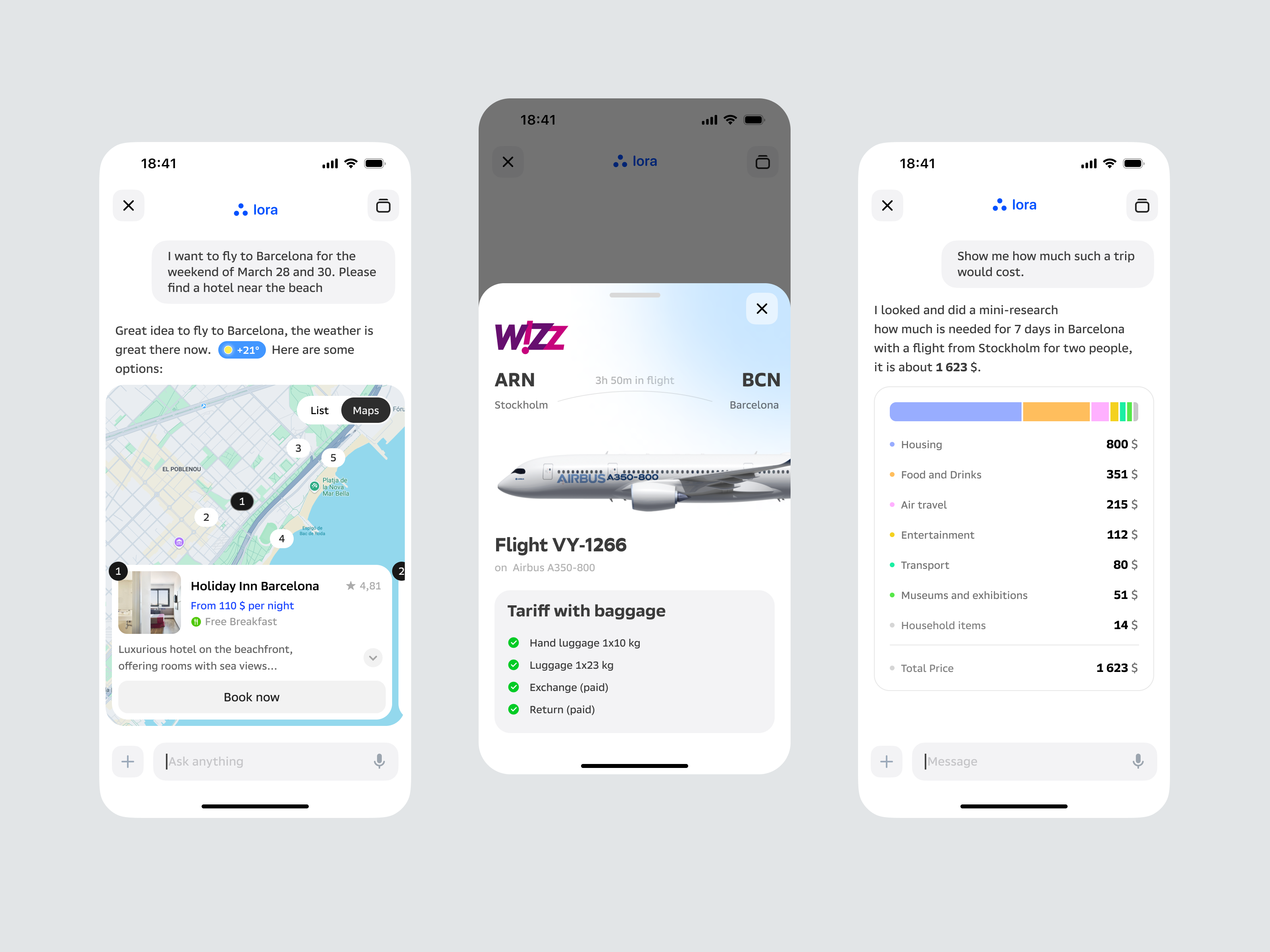 AI travel assistant by Parfenov | Layers