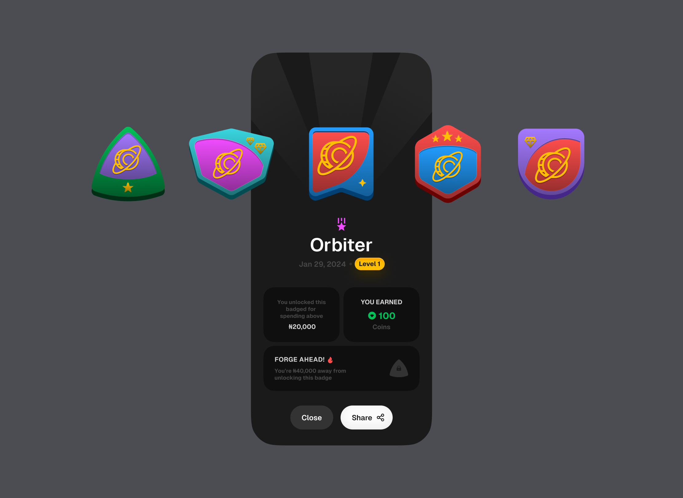 Badge Design by Oyeleye Ogunsanya | Layers