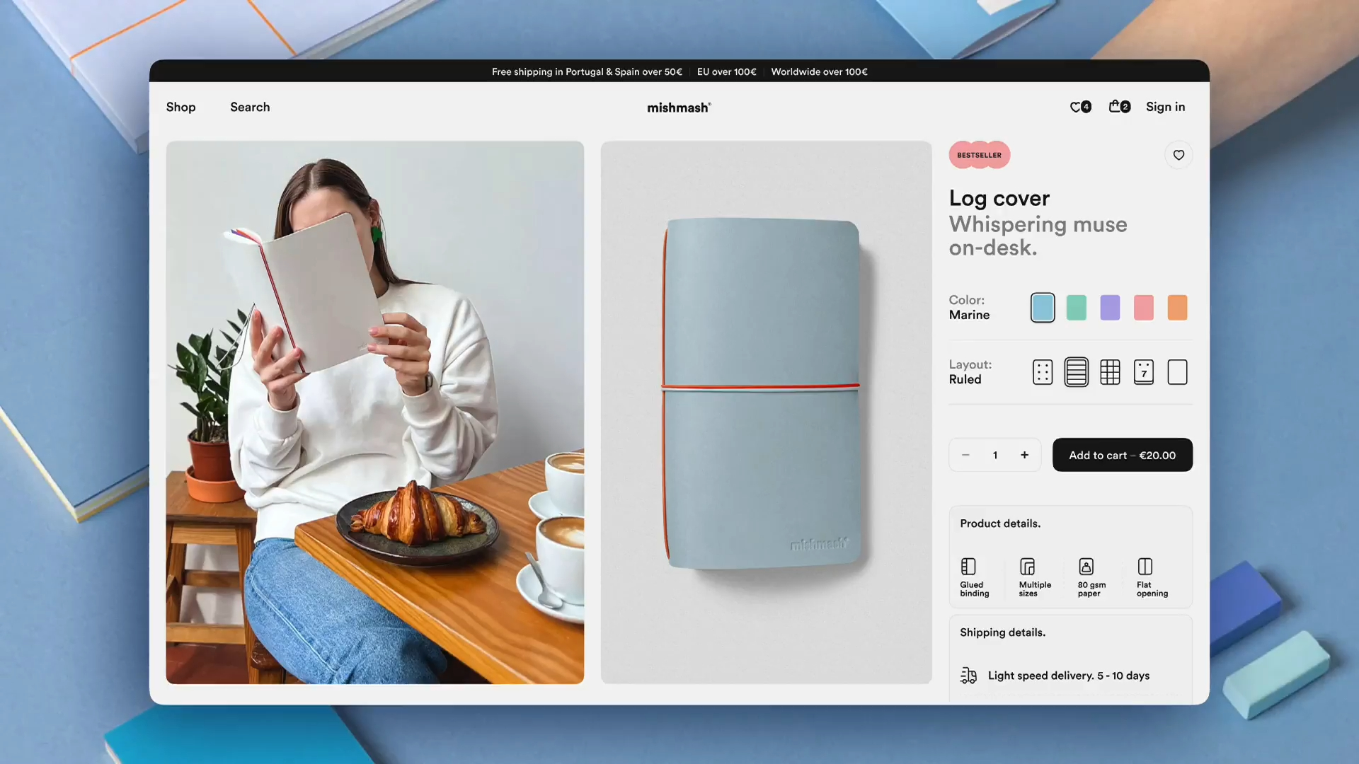 Unique e-commerce design. by Significa | Layers