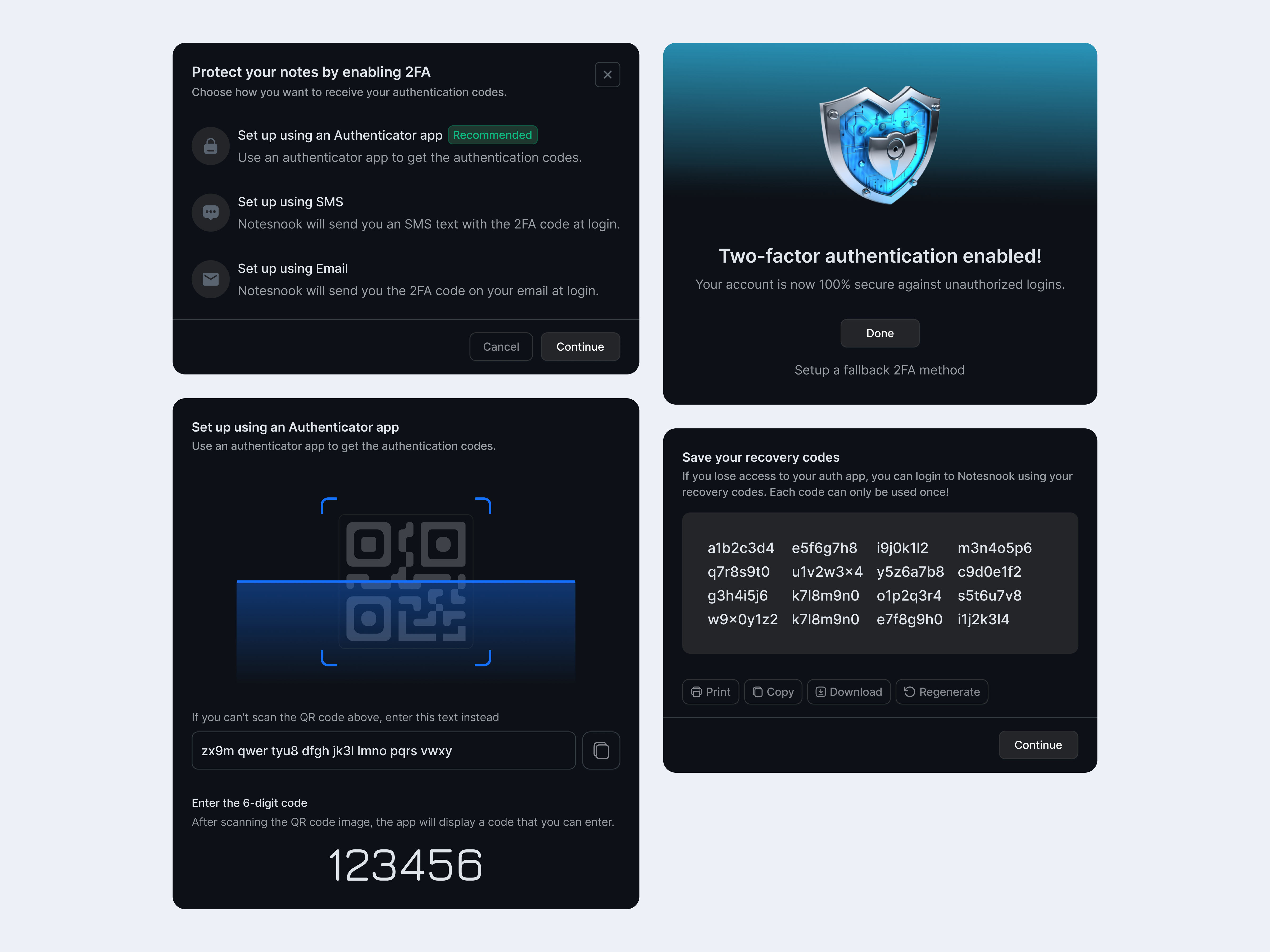 2FA Authenticator by Dmitry Sergushkin | Layers