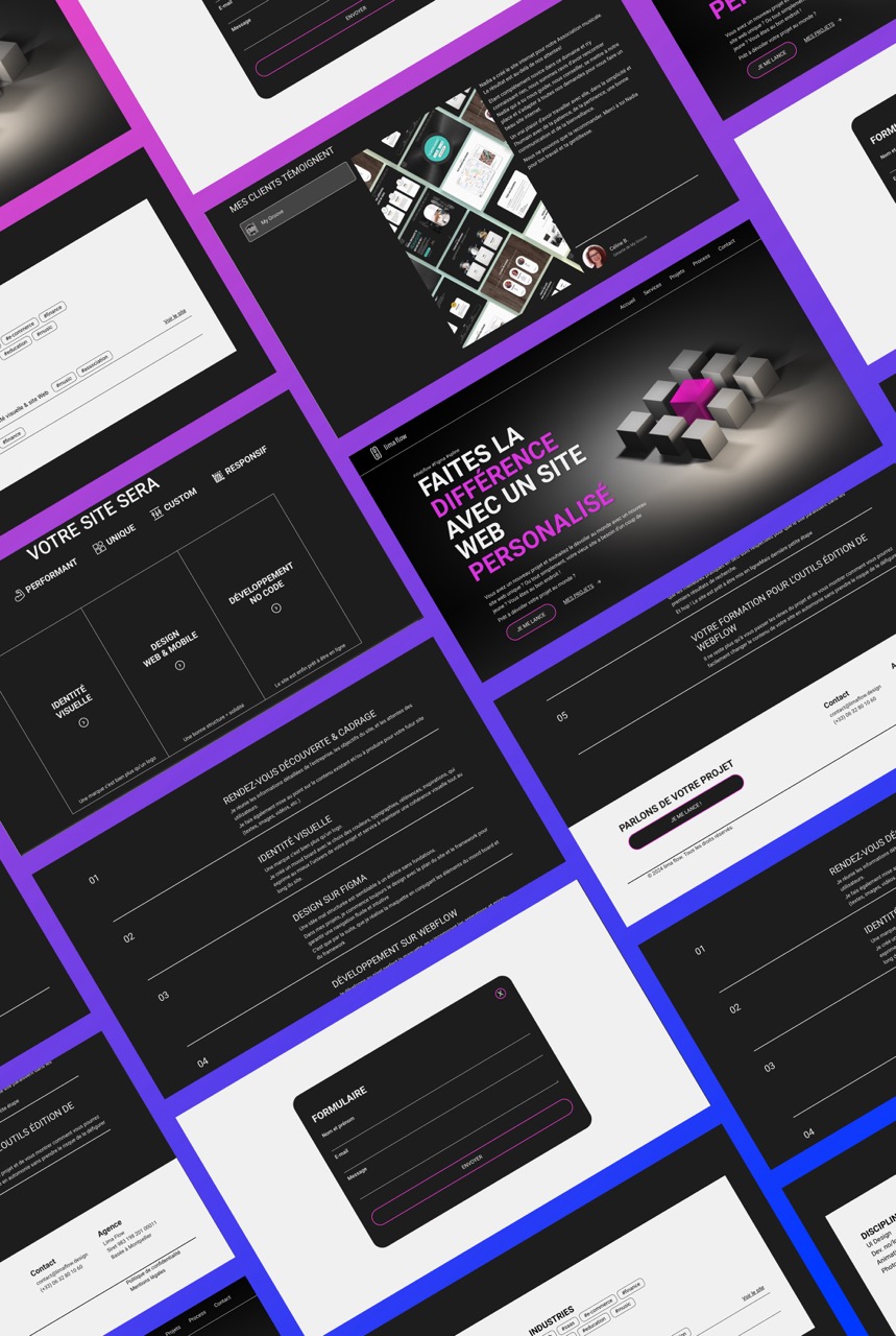 Lima Flow | Portfolio Website by Nadia Ben Halima | Layers