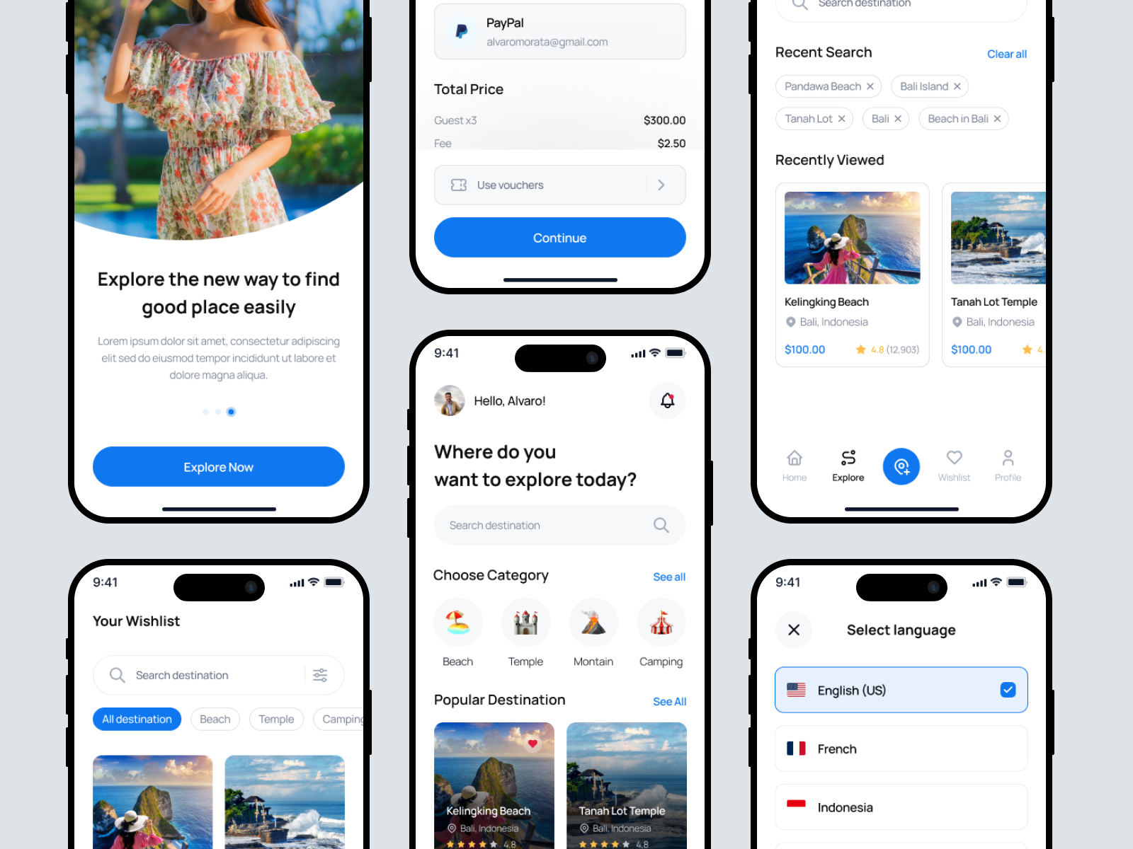 Travel Booking Mobile App by Brain Studio | Layers