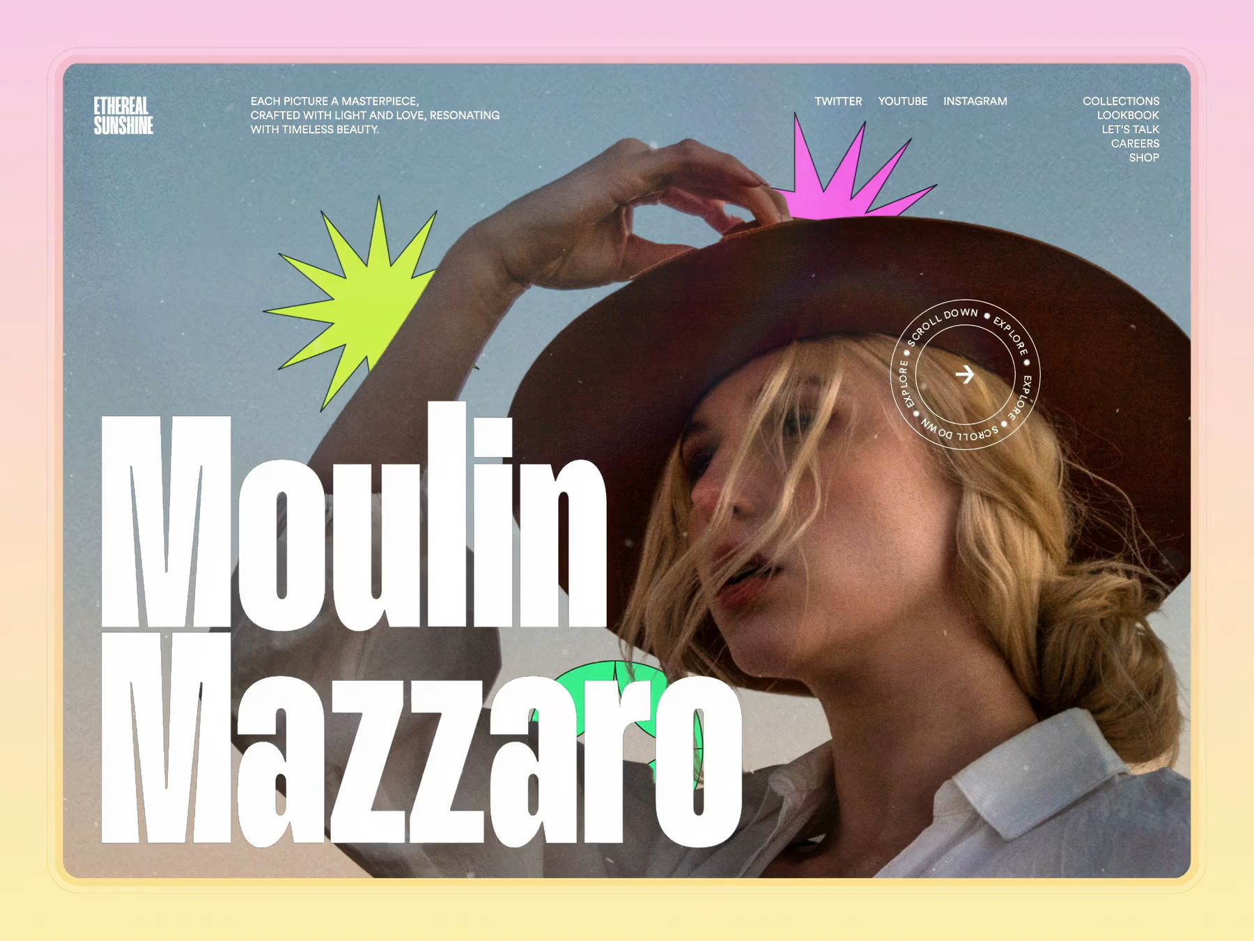 Web Experiments - Parallax & Chromatic Displacement by Vivid Motion | Layers