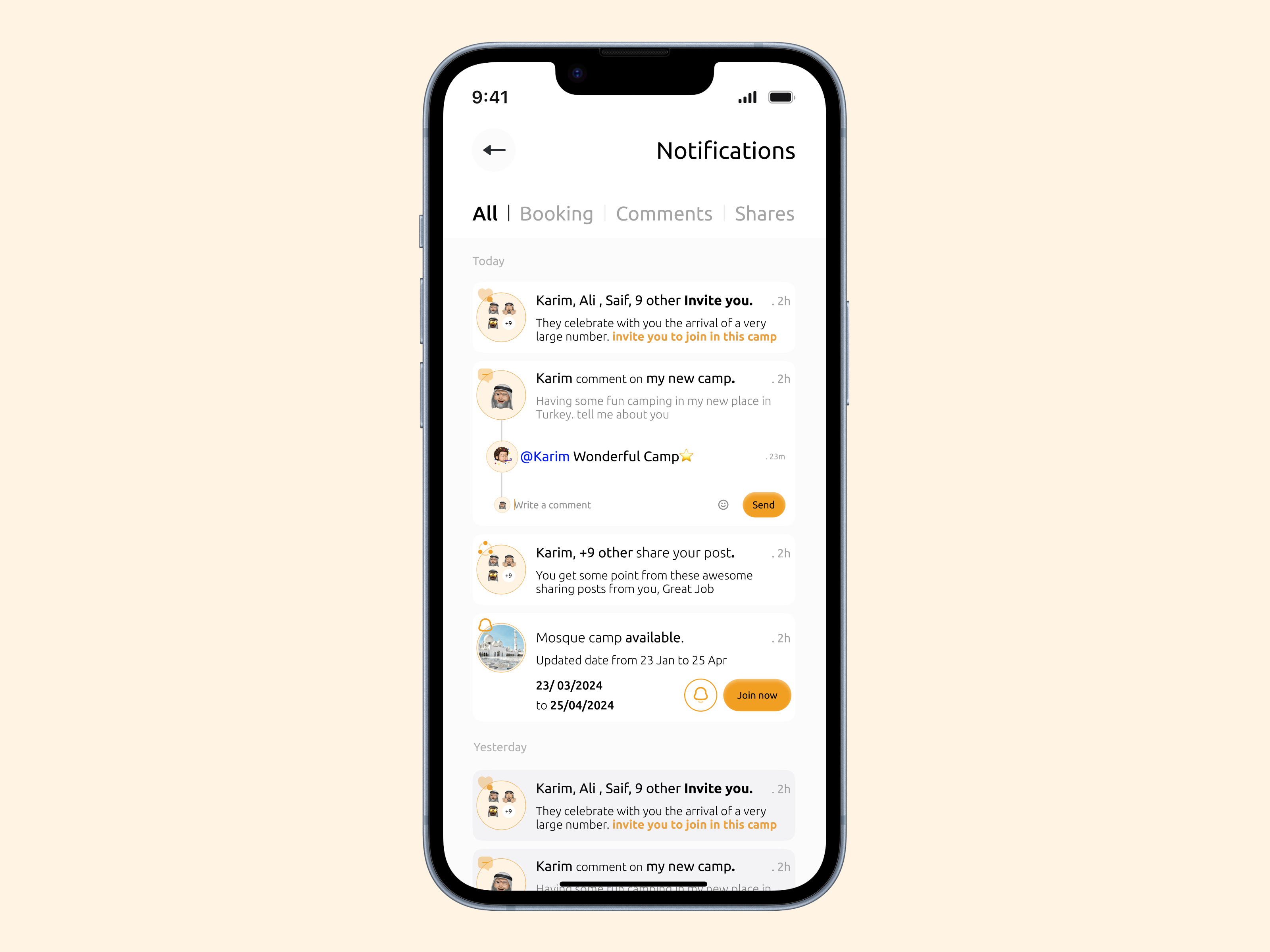 Notifications Mobile App Design by Karim Saif | Layers